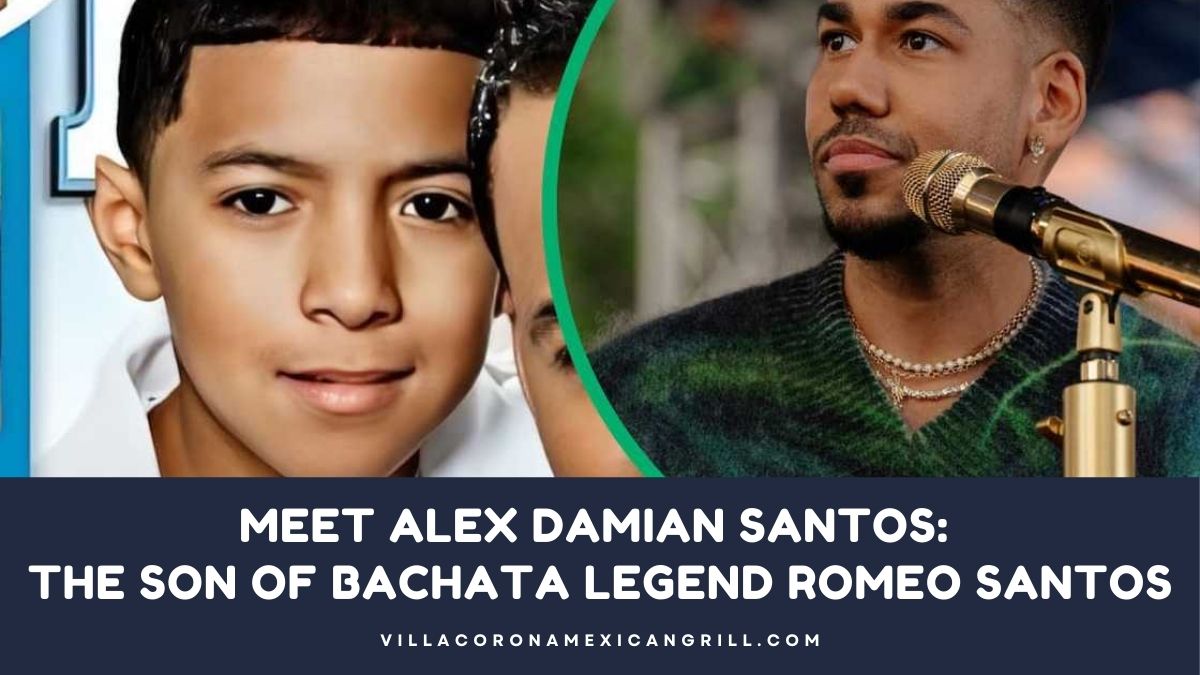 Meet Alex Damian Santos: The Son of Bachata Legend Romeo Santos - Villa ...
