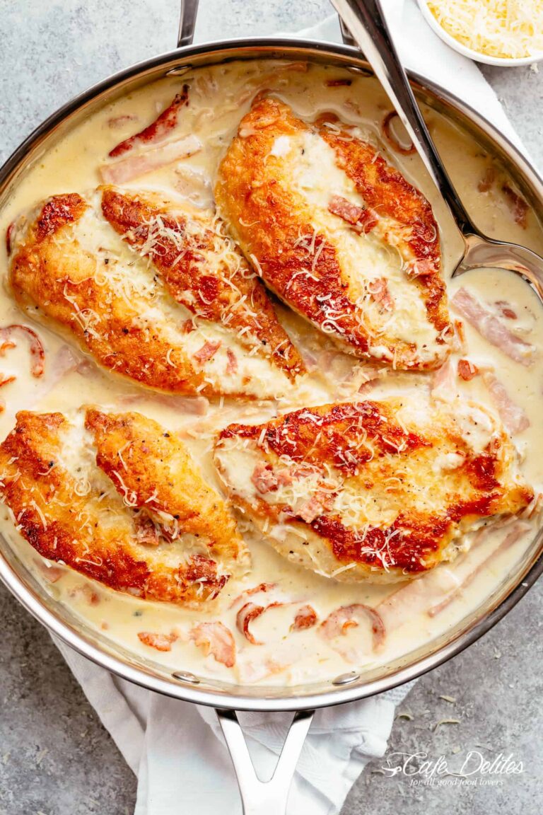 Creamy Chicken Carbonara Recipe: A Luxurious Twist on a Traditional ...